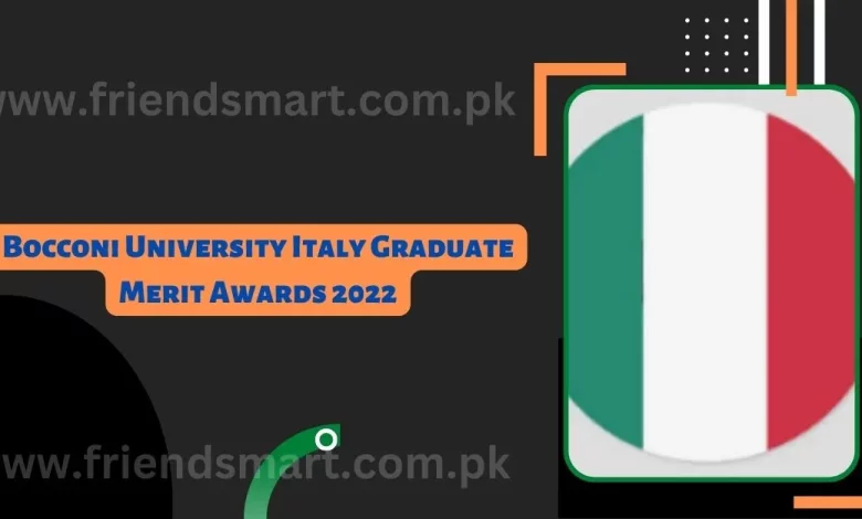 Bocconi University Italy Graduate Merit Awards 2023