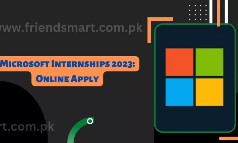 Microsoft Internships 2023: Online Apply