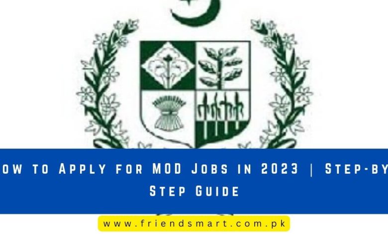 How to Apply for MOD Jobs in 2022 | Step by Step Guide