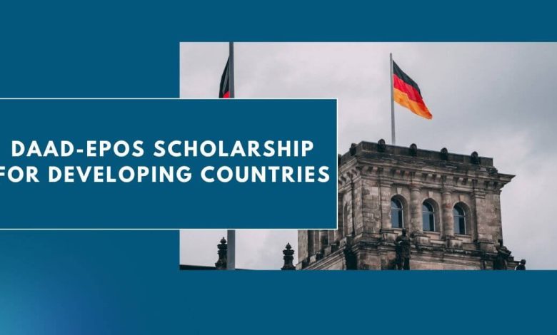 DAAD-EPOS Scholarship For Developing Countries 2024