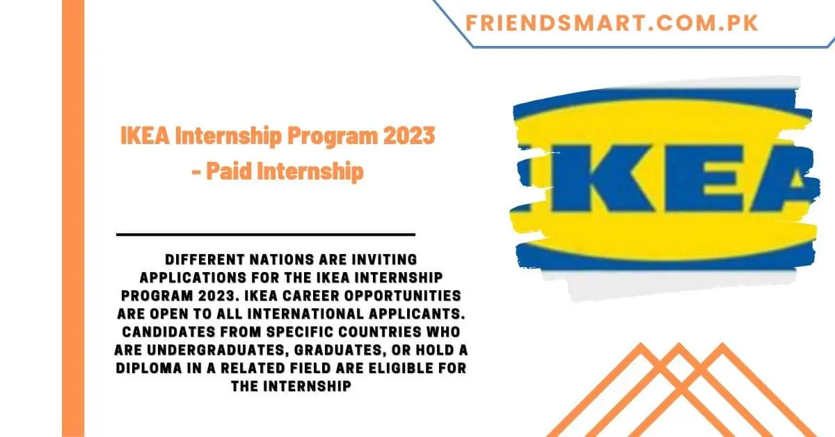 IKEA Internship Program 2023 - Paid Internship